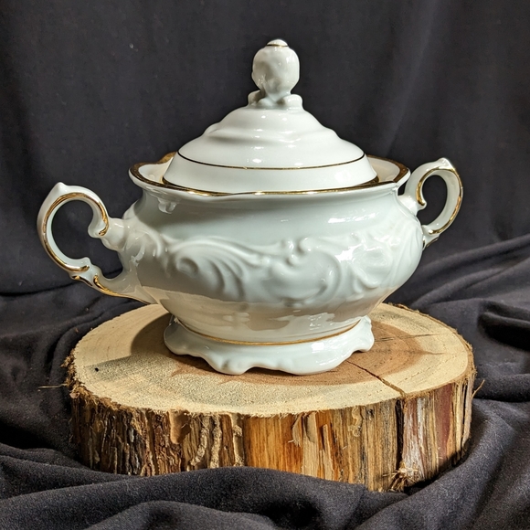 Dining | Walbrzych Porcelain Made In Poland Stamped 47 In Gold | Poshmark